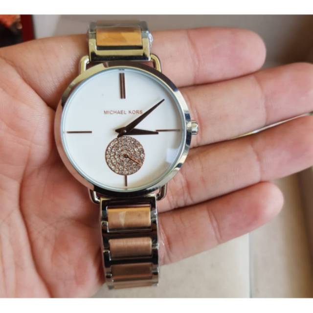 Michael Kors MK-3709 นาฬิกาข้อมือ สีโรสโกลด์ สําหรับผู้หญิง ...