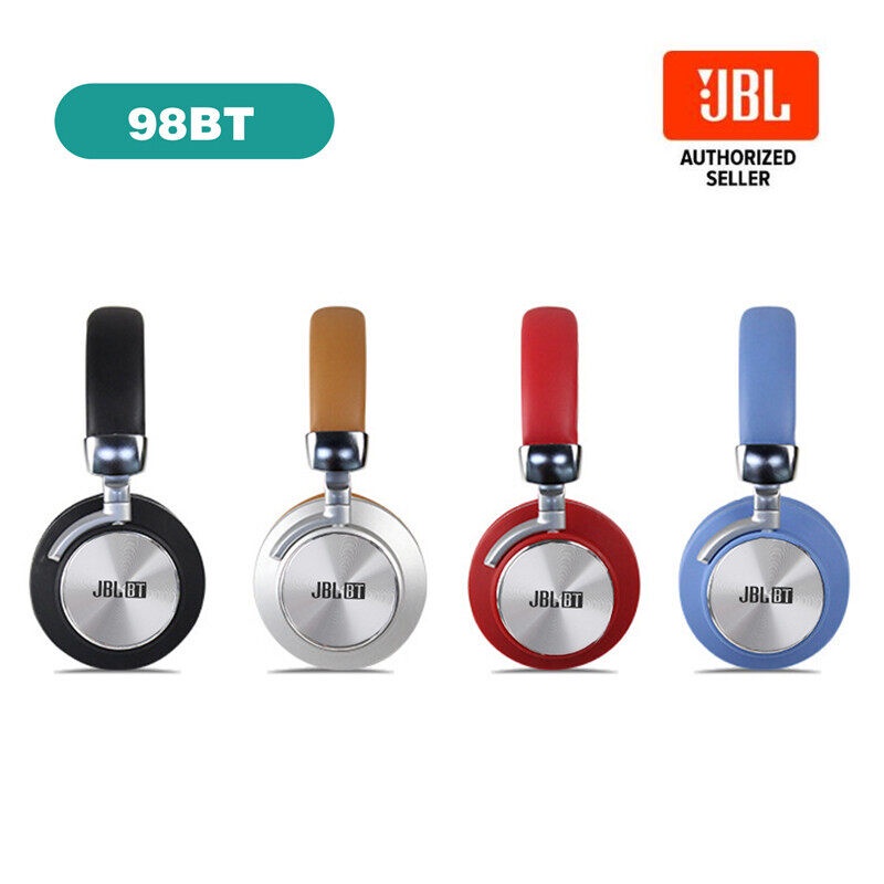ขายของแท้JBL 98BT หูฟังบลูทูธไร้สาย หูฟัง บลูทูธJBL ดีเจ หูฟังแบบครอบหู หูฟัง บลูทูธ Applicable ...