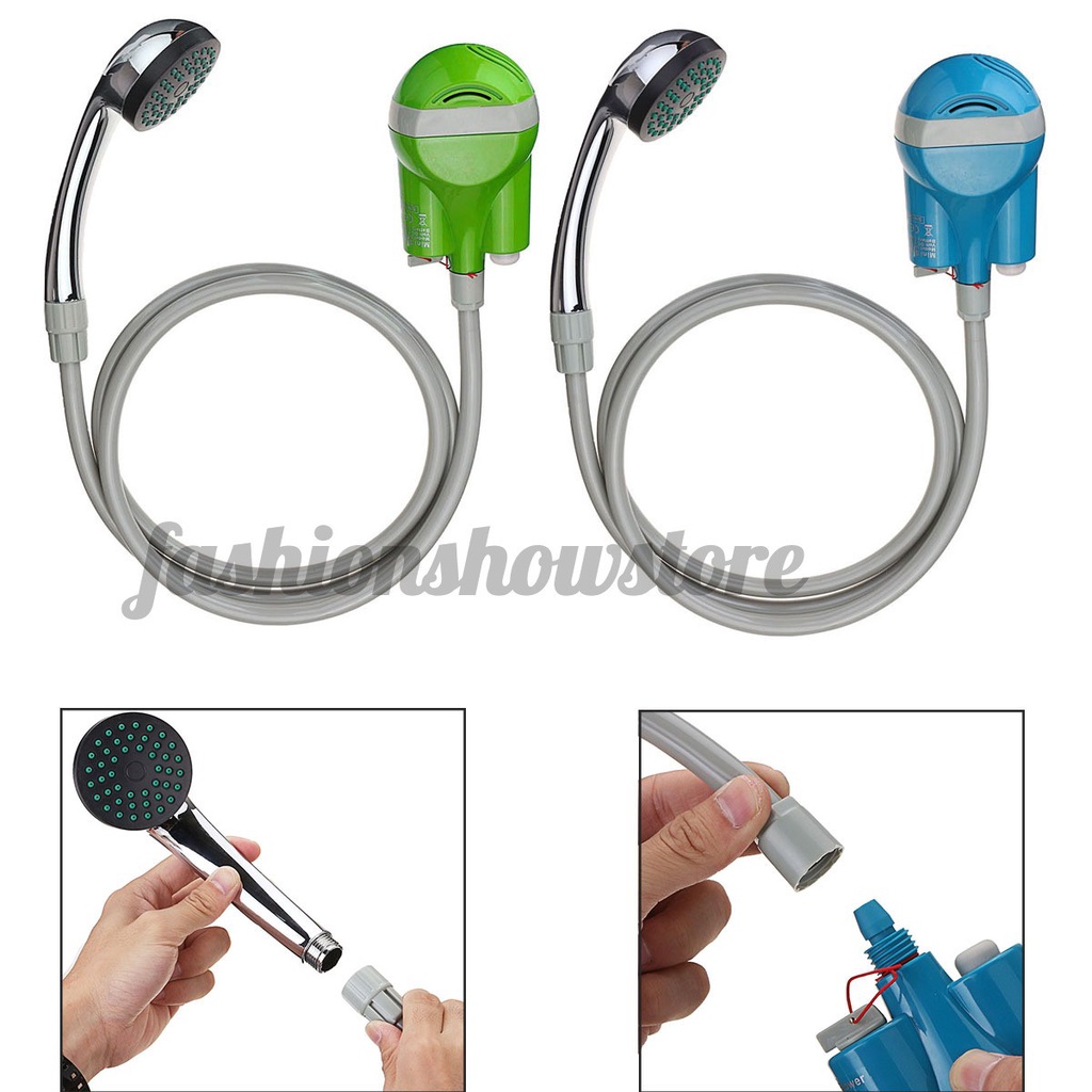 MECO Portable Outdoor Camping Shower Hiking Travel Handheld Battery ...
