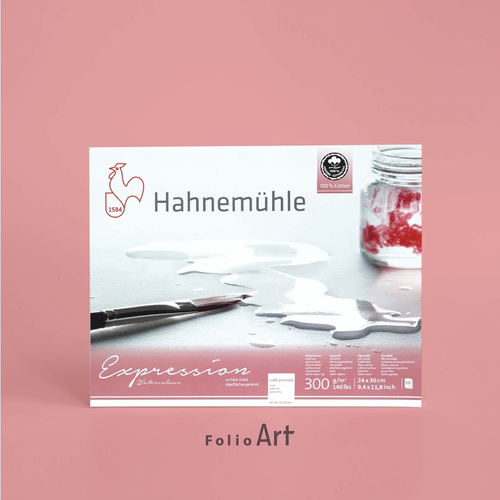 FOLIO ART กระดาษวาดภาพ Hahnemühle paper pad รุ่น Britannia 300 แกรม ...