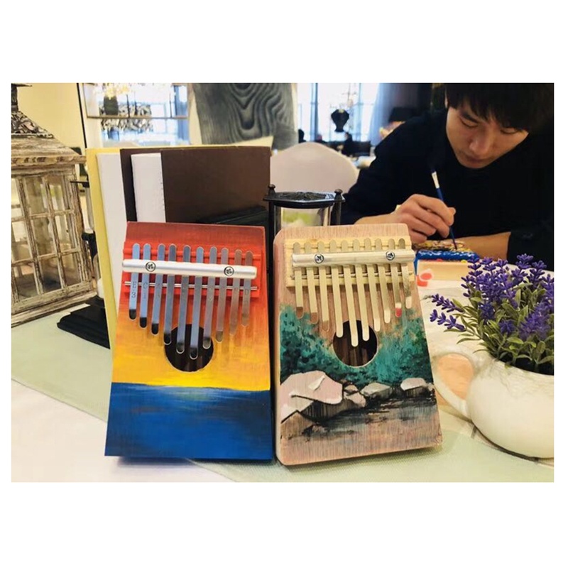 Slade 10 Key Kalimba DIY Kit Basswood Thumb Piano Mbira for Handwork ...