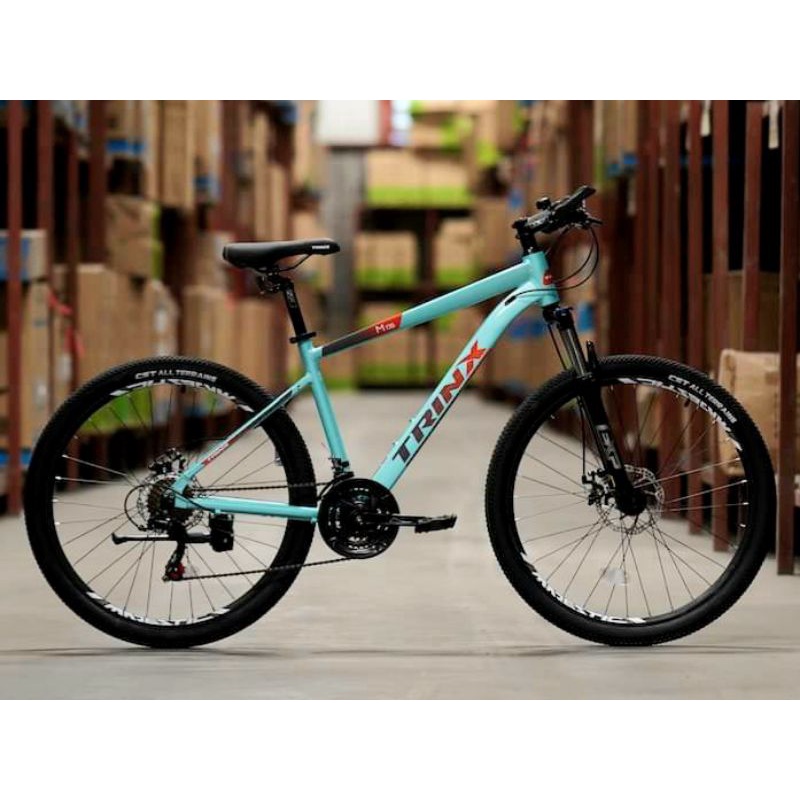 TRINX M136(ส่งฟรีผ่อน0) จักรยานเสือภูเขาล้อ 26 เกียร์ SHIMANO 21SP ...