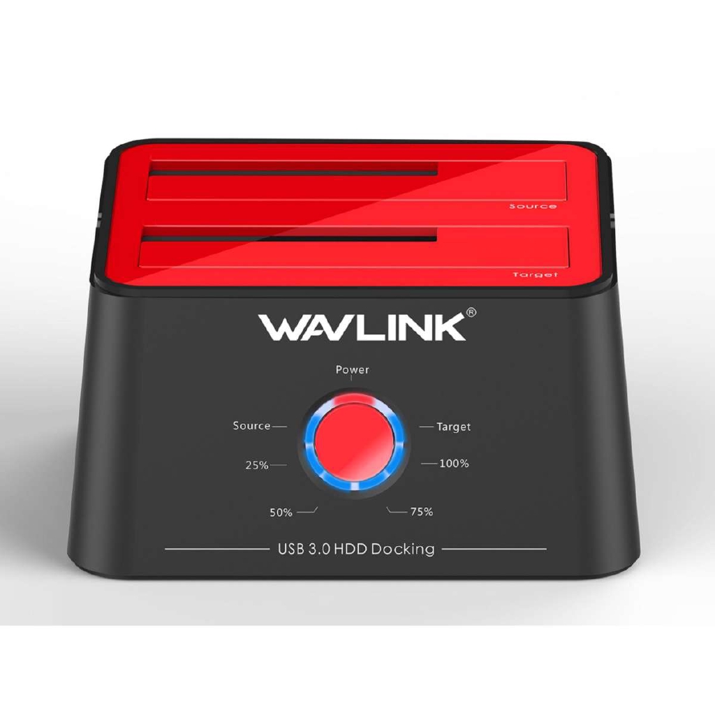 Wavlink Hard Drive Docking Station HDD Dual-Bay Dock USB 3.0 to SATA ...