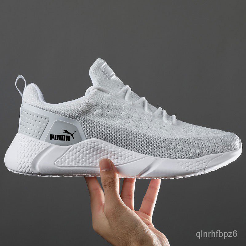 2021 New Puma Sneakers Gold Silk Flying Woven Gold Mesh Shoes Ultra ...