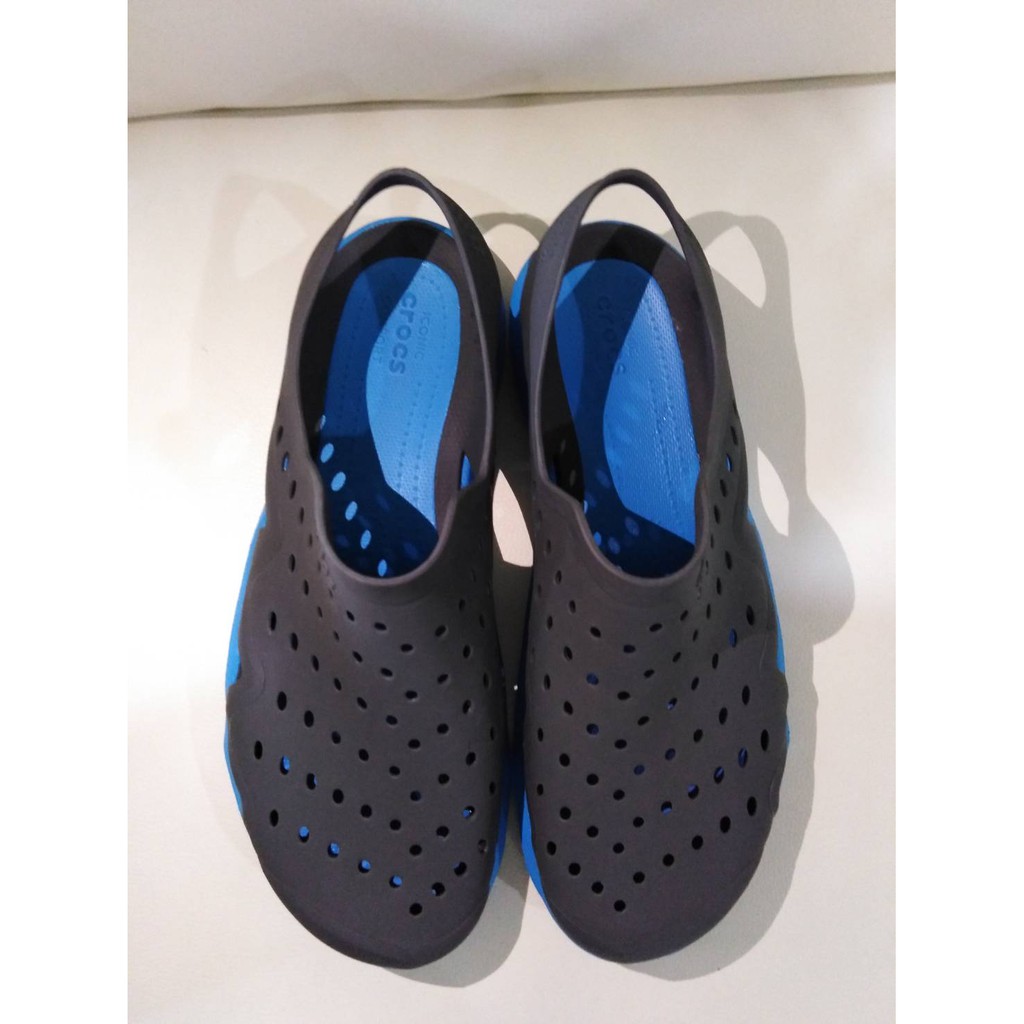CROCS Swiftwater Wave รองเท้าลำลองผู้ชาย (used) | Shopee Thailand