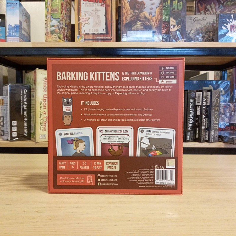 Barking Kittens: This is The Third Expansion of Exploding Kittens Card ...
