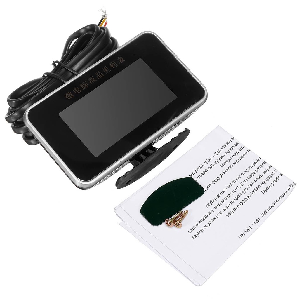 12V24V Digital Car Speedometer Speed Meter Odometer Gauge 2 IN 1 Car ...