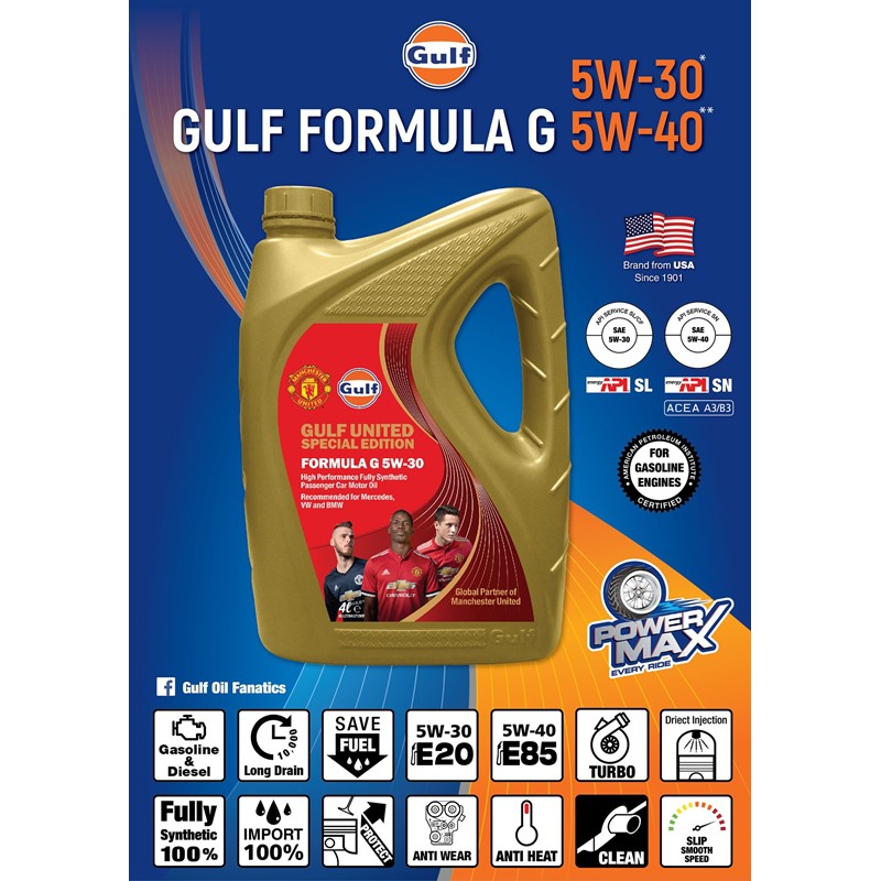 Gulf Formula G 5W-30 - mn21motoroil - ThaiPick