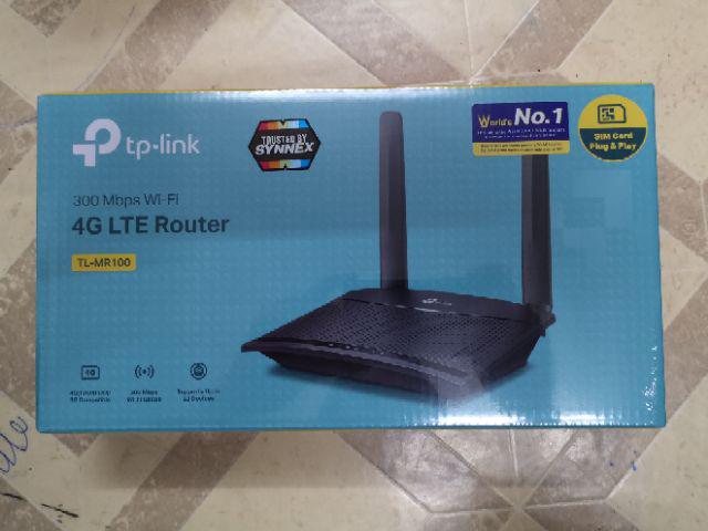TP Link TL-MR100 300 Mbps Wireless N 4G LTE Router MR100/ivoryitshop ...