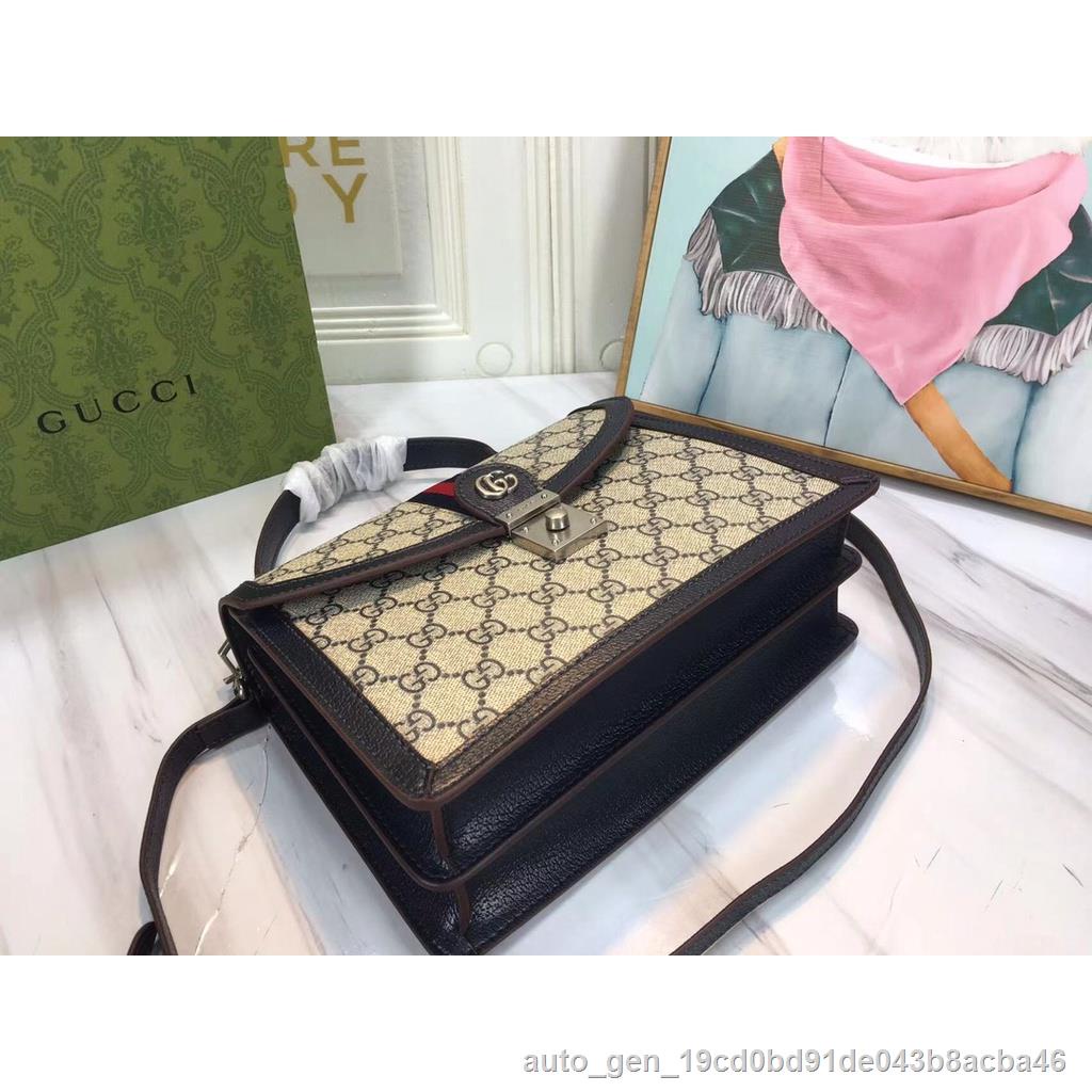 gucci( With Gift Box) New G s 651055 Leather Shoulder Bag Women s ...
