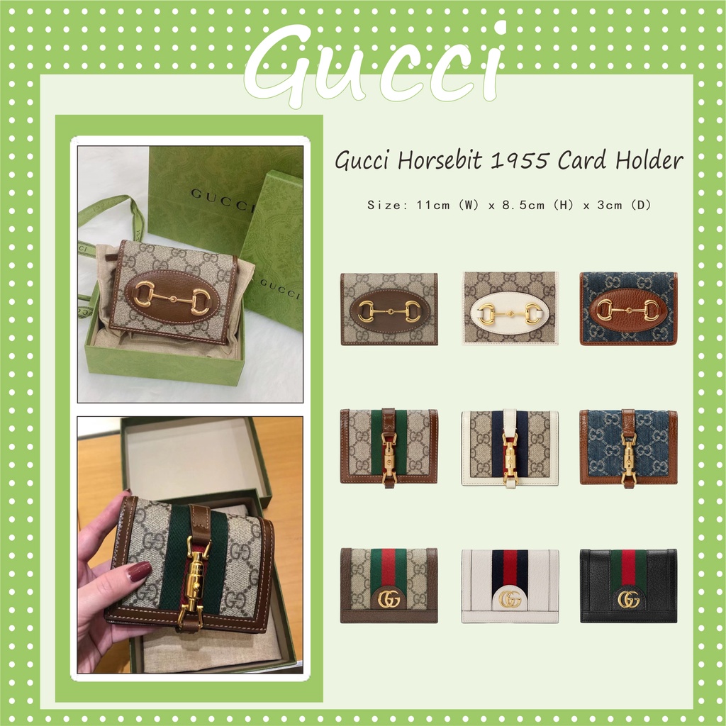 Hot sale Authentic GUCCI Gucci Horsebit 1955 Collection Card ...