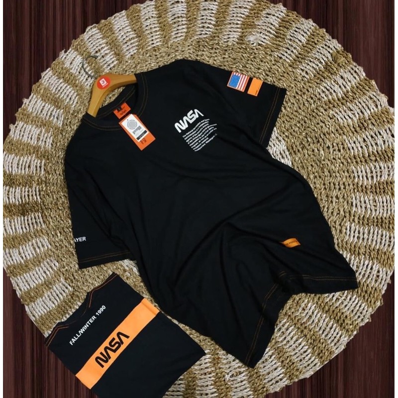 เสื้อยืดพิมพ์ลาย Nasa H & M Fulltag & Nasa H & M แฟชั่น Unisex สําหรับ ...