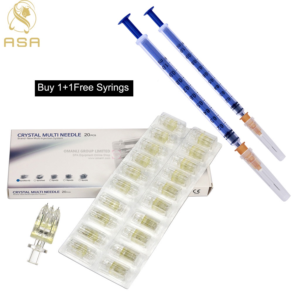 5Pin Crystal Multi Needle Hydrolifting Gun Needle For EZ Vacuum ...