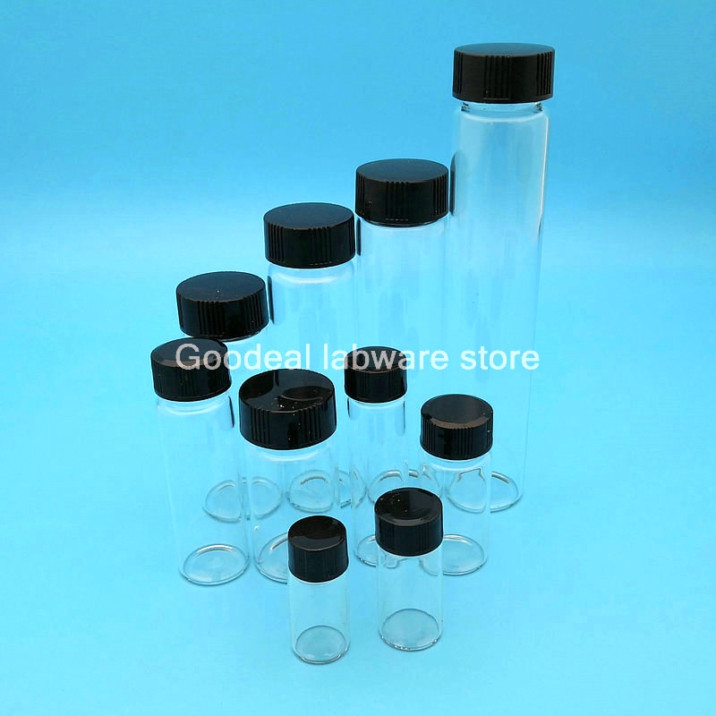 Lab 2ml To 60ml Clear Glass Sample Vial Laboratory Reagent Medicine ...