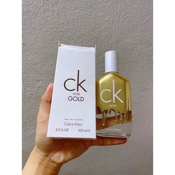 กล่องเทสเตอร์ Calvin Klein CK One Gold Eau De Toilette 100ml ...
