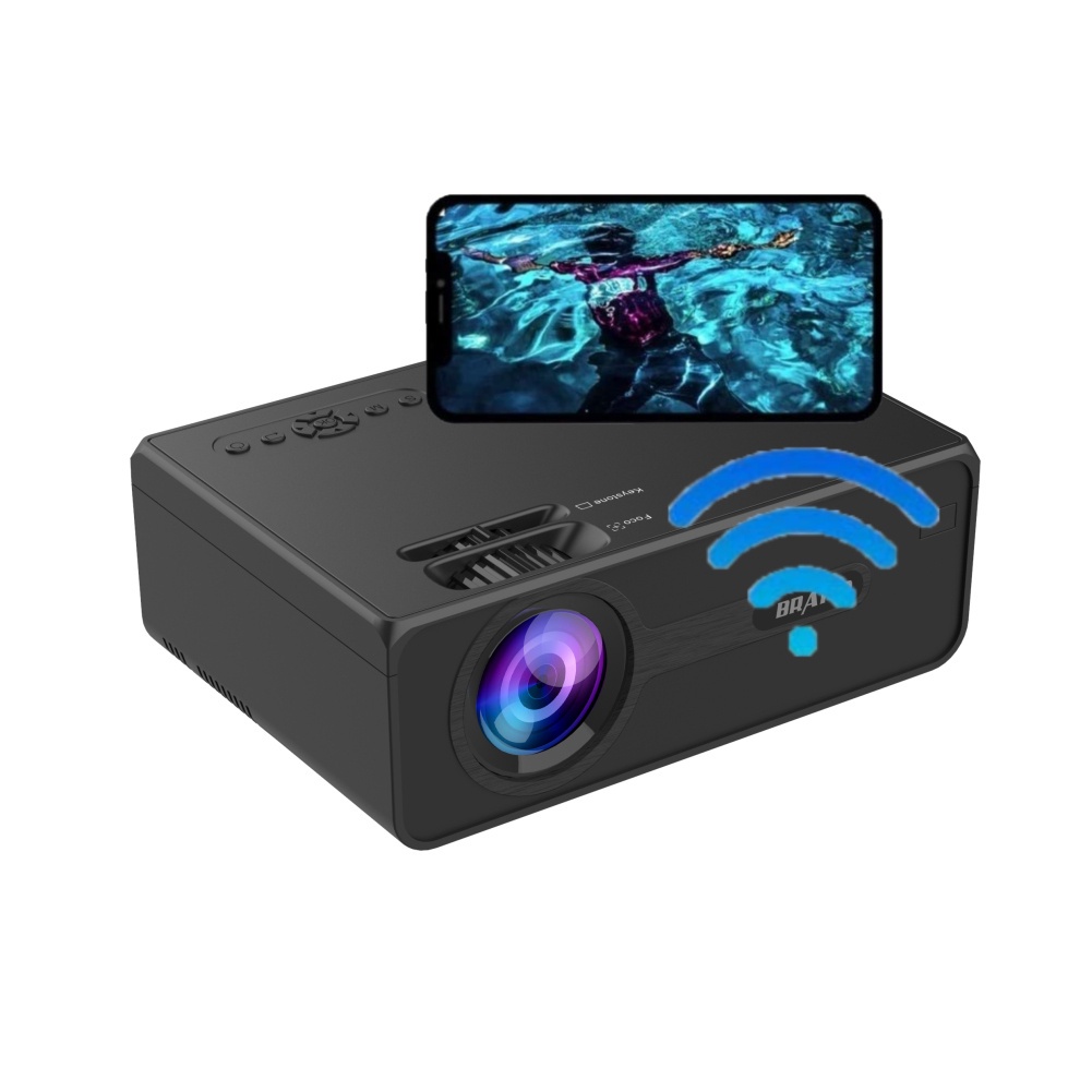 AN28 LED 6000 Lumens Projector 4K 1080P Full HD Android 10 TV Box WiFi ...