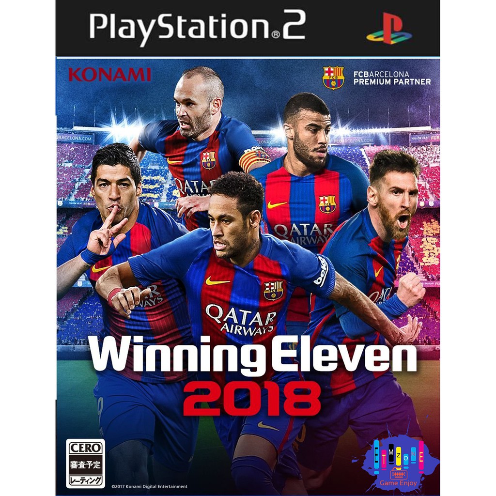 แผ่นเกมส์ PS2 (คุณภาพ) Winning Eleven 2018 | Shopee Thailand