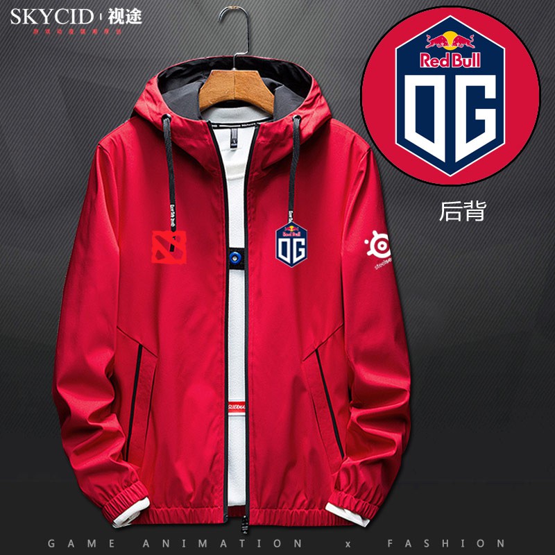 เสื้อแจ็คเก็ตผู้ชาย OG European e-sports game team uniform dota2 male ...