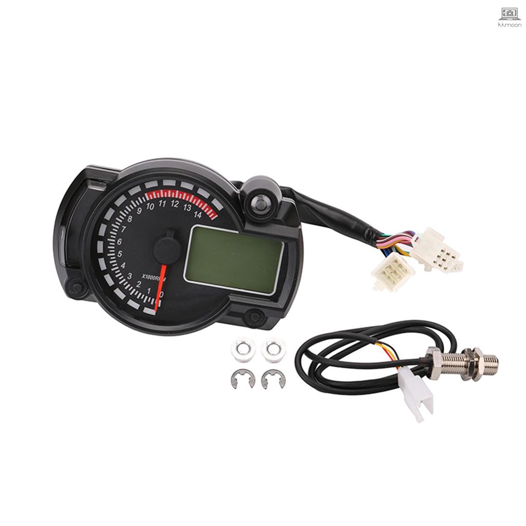 Motorcycle Universal Instrument In 7 Colors Waterproof Digital Liquid ...