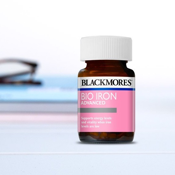 Blackmores Bio Iron Advanced 30 Tablets | Shopee Thailand