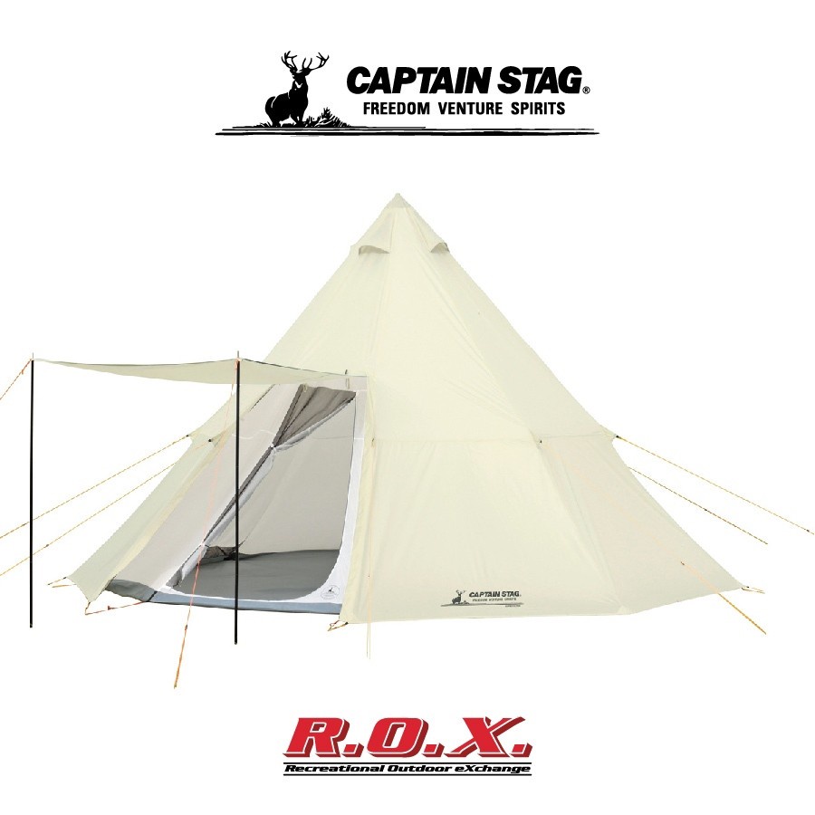 CAPTAIN STAG CS CLASSICS ONE POLE TENT OCTAGON 460UV เต็นท์นอน เต็นท์แคมป์ปิ้ง | Shopee Thailand