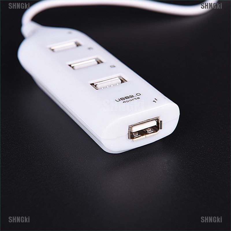 Shngki Hot USB 2.0 High Speed 4 Port Splitter Hub อะแดปเตอร์สำหรับ PC ...