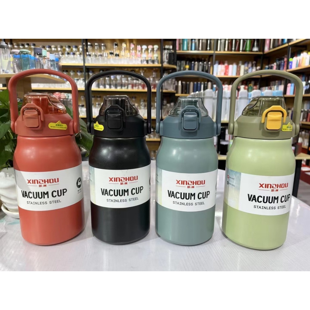 กระติกน้ำ ขวดน้ำ1.0L 1.2L 1.5L แท้งค์เก็บอุณหภูมิ สแตนเลส316กระติกน้ำเก็บความร้อน ขวดน้ำเดินทาง ...