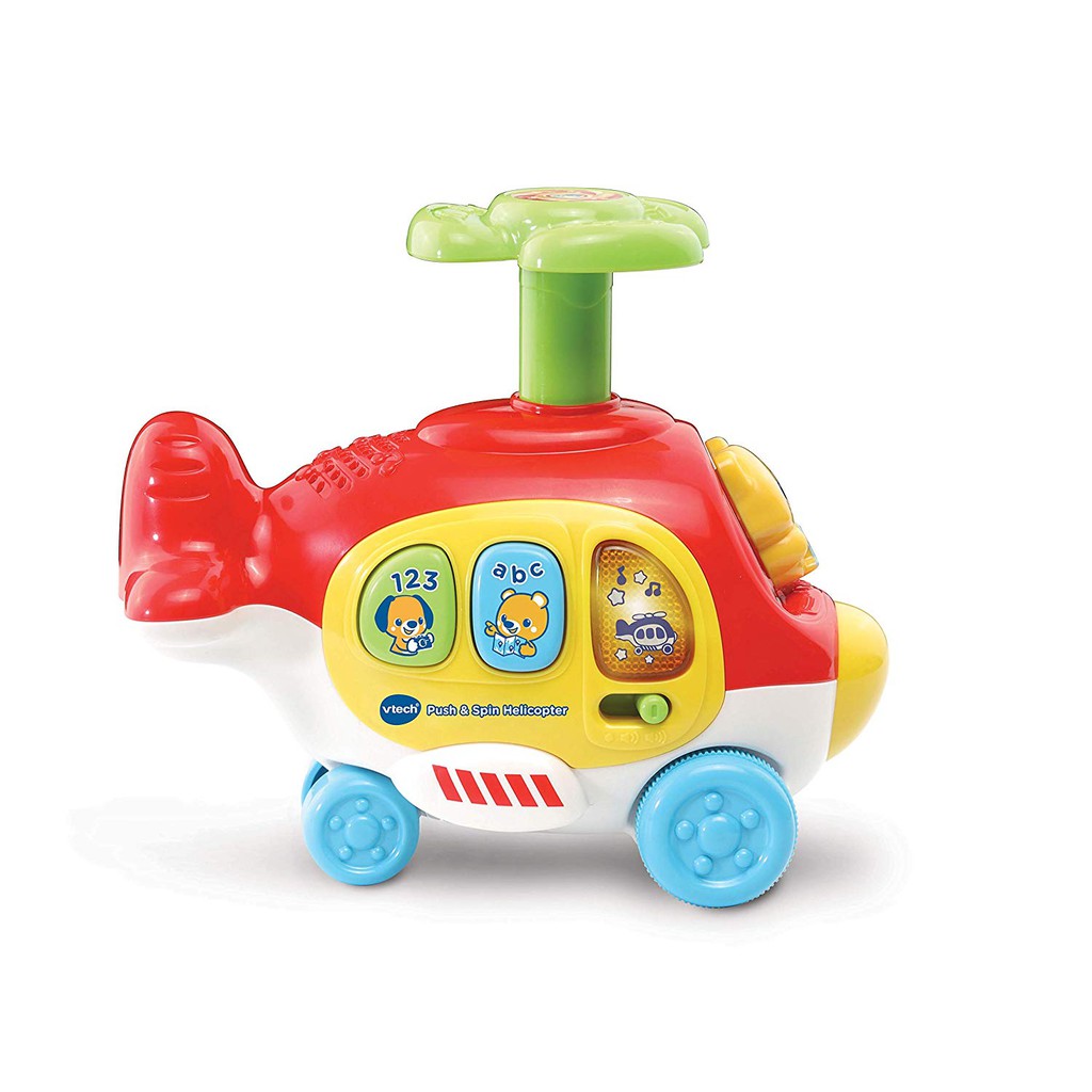 Vtech ของเล่นเสริมพัฒนาการ Push & Spin Helicopter | Shopee Thailand