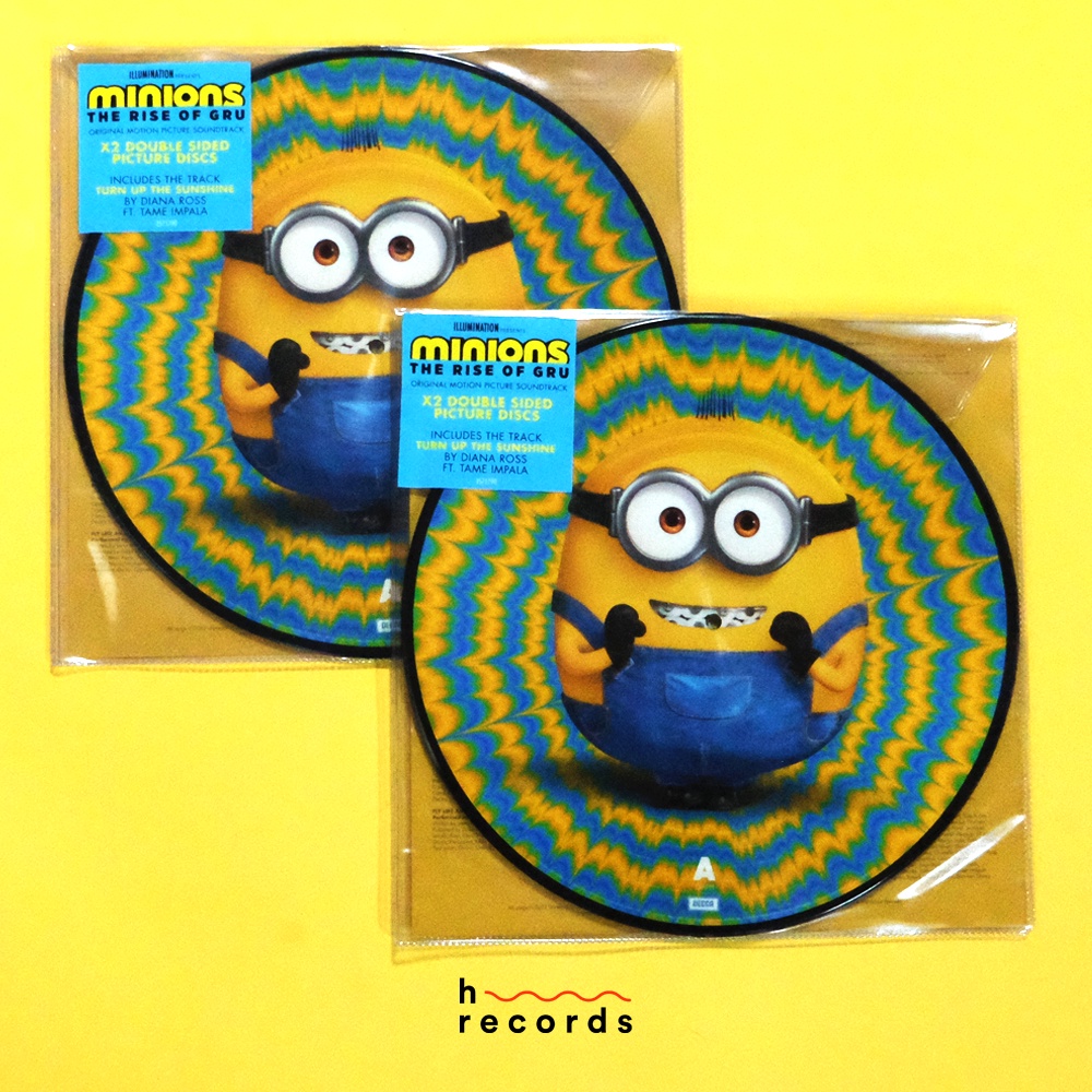 (ส่งฟรี) แผ่นเสียง Minions The Rise Of Gru (Original Soundtrack ...