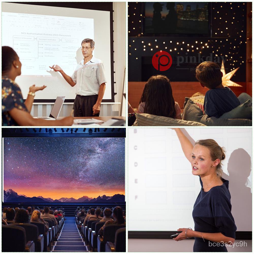 Ready in stock 100 Inch Portable Metal Projector Screen Anti-Light ...
