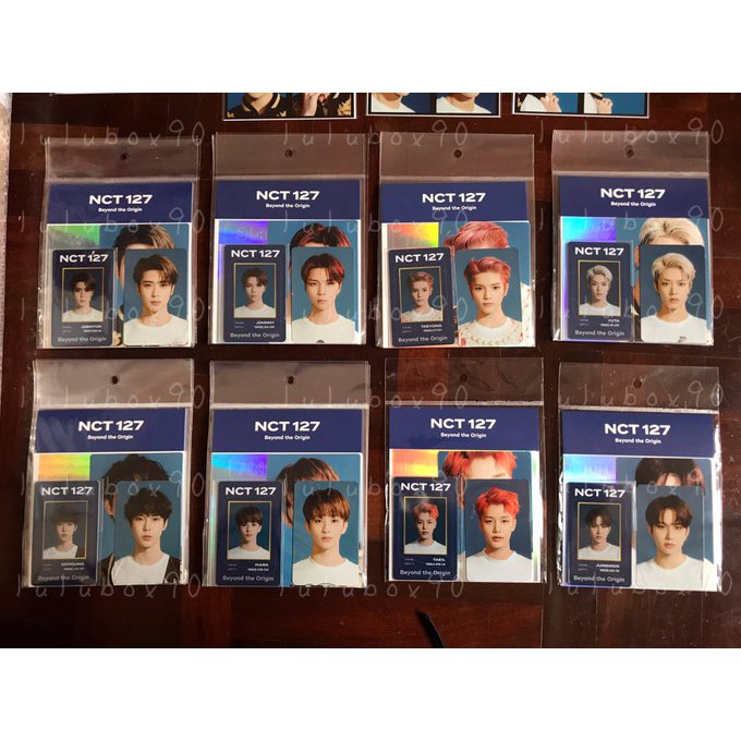 (พร้อมส่ง) #NCT127 beyond live official MD : ID card + Deco sticker ...