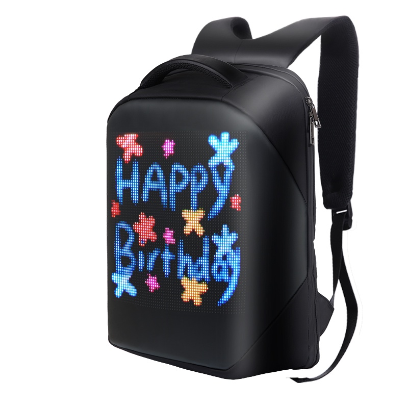 Newest 2021 LED Backpack 3.0 Waterproof WiFi Version Smart LED Screen ...