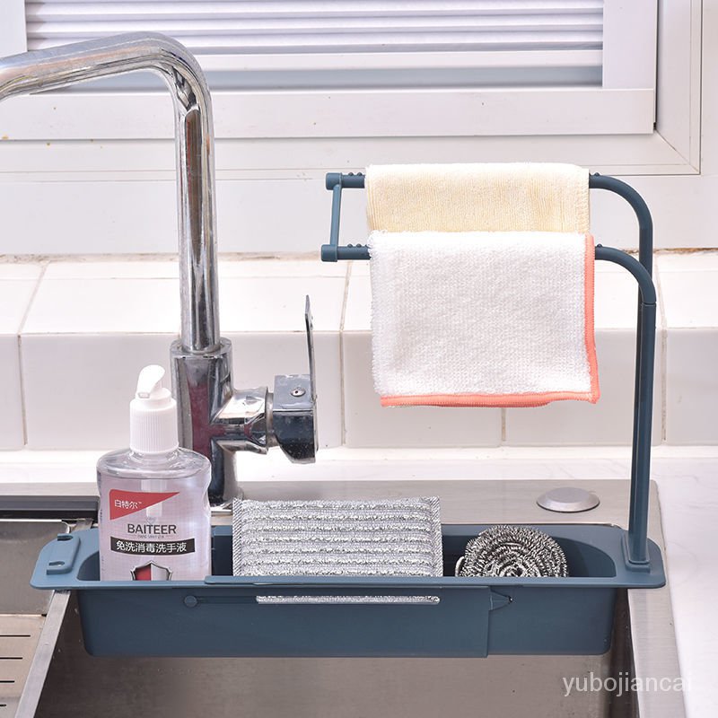ชั้นวางของในครัวมัลติฟังก์ชั่นชั้นวางของอ่างล้างจานชั้นวางของระบายน้ํา ...
