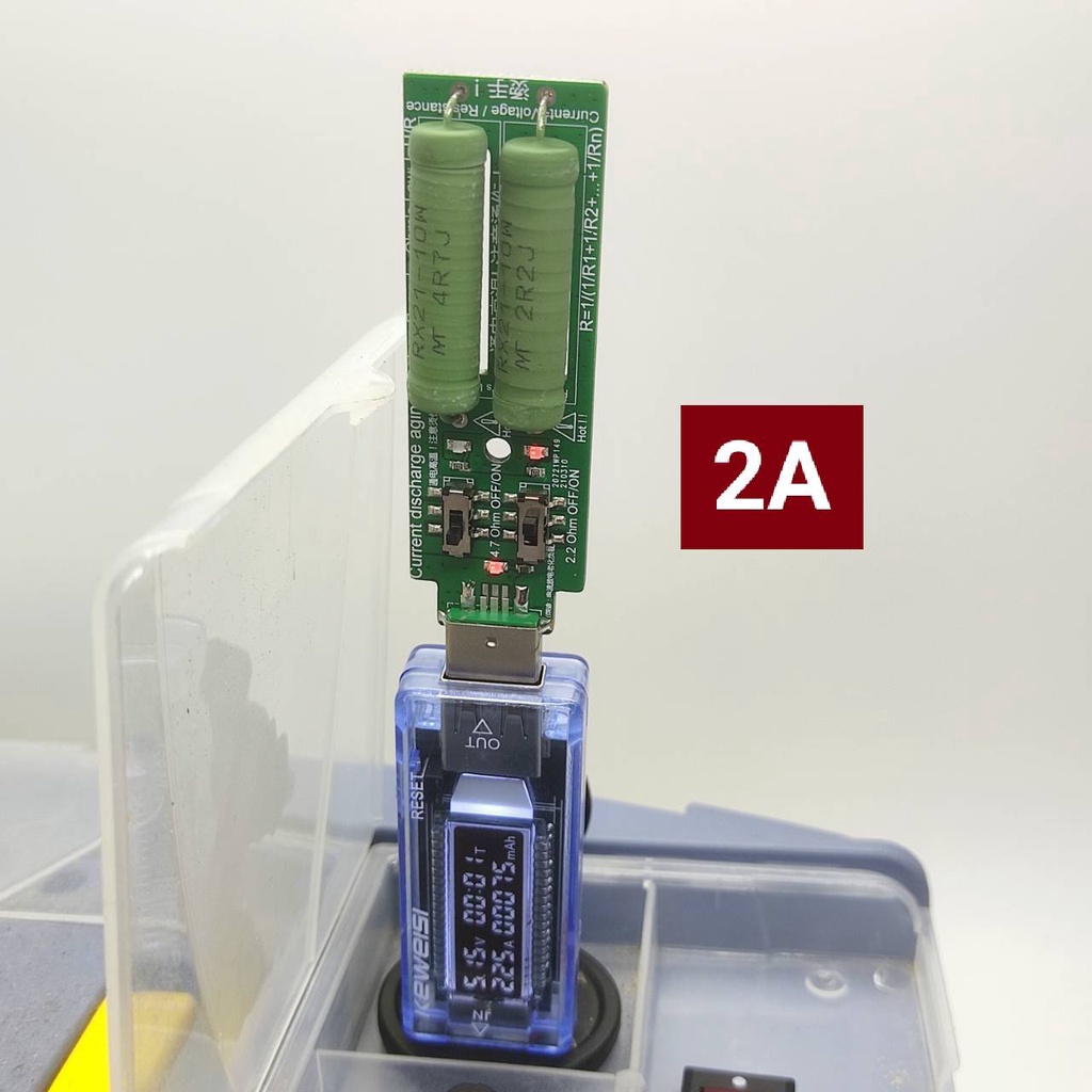 รีวิว USB Dummy Load Test โหลดจำลองสำหรับทดสอบกระแส USB 1A/2A/3A Update ...