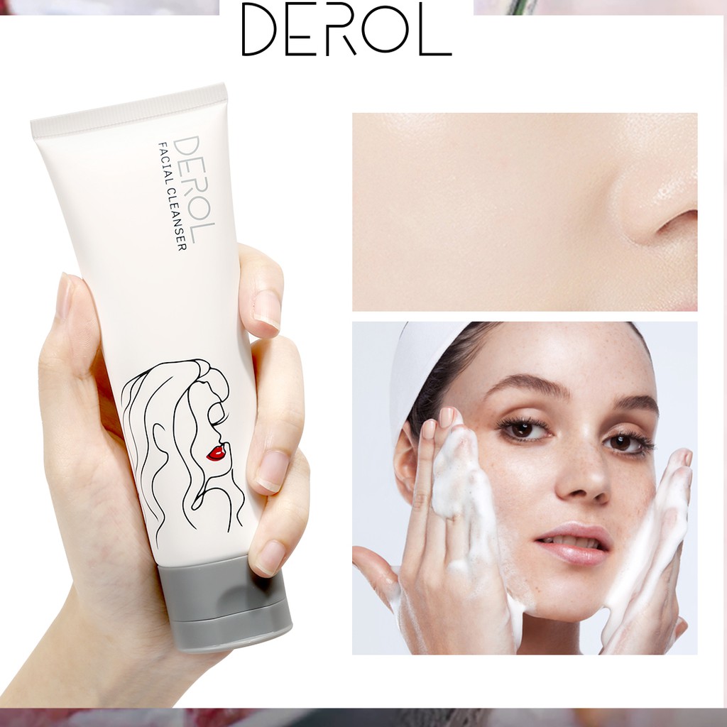 Derol คลีนเซอร์ทําความสะอาดผิวหน้าให้ความชุ่มชื้นควบคุมความมัน Amino ...