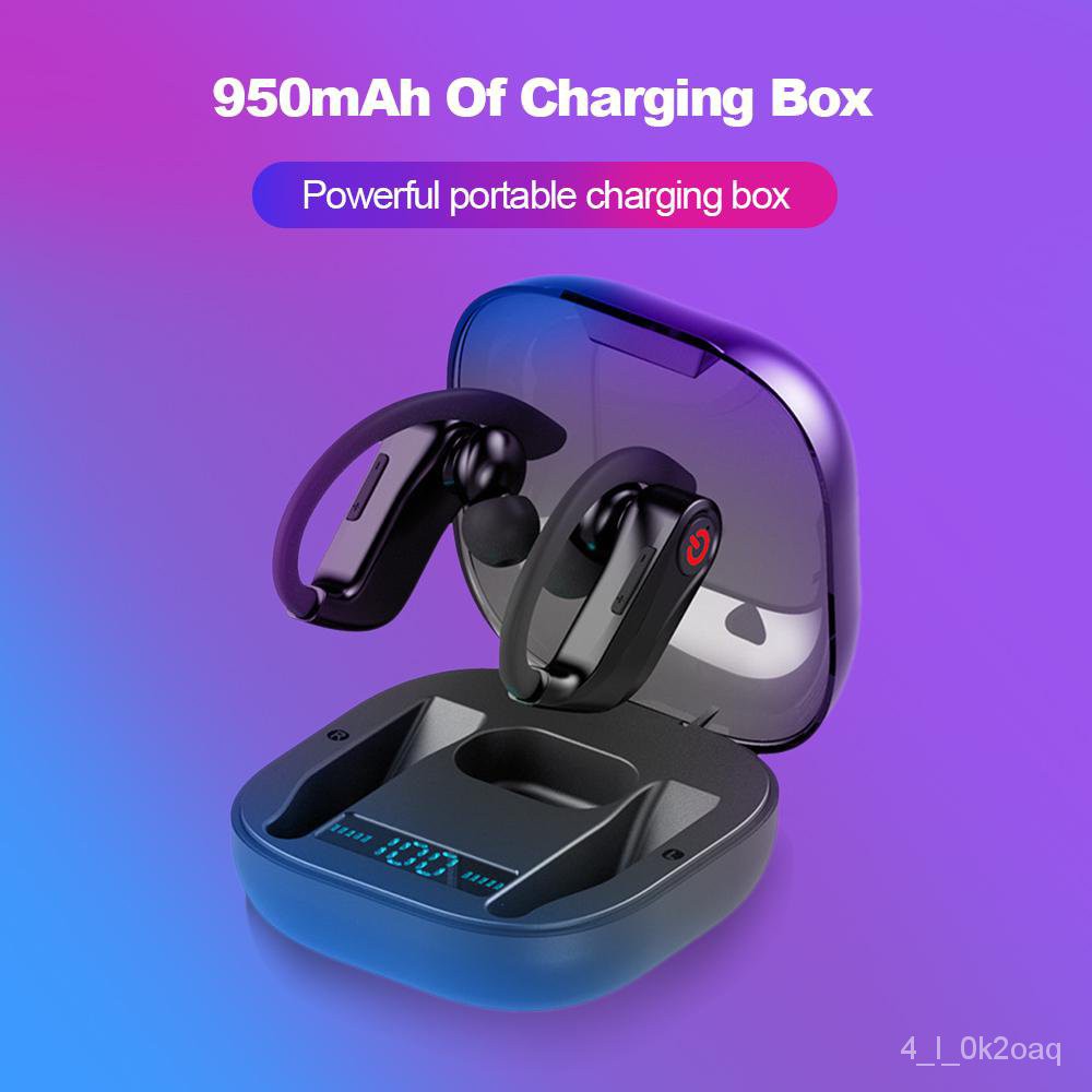 q62 หูฟัง BT powerhbq Pro จอแสดงผลดิจิตอลแฮนด์ฟรีหูฟังกีฬาหูฟัง KPOh - 4tmxx0evwo - ThaiPick