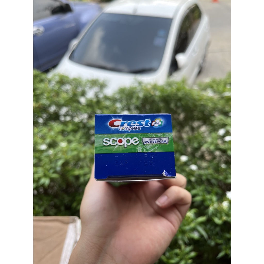 ยาสีฟันสุดฮิตจากอเมริกา Crest Complete Whitening Scope Toothpaste 184g ...