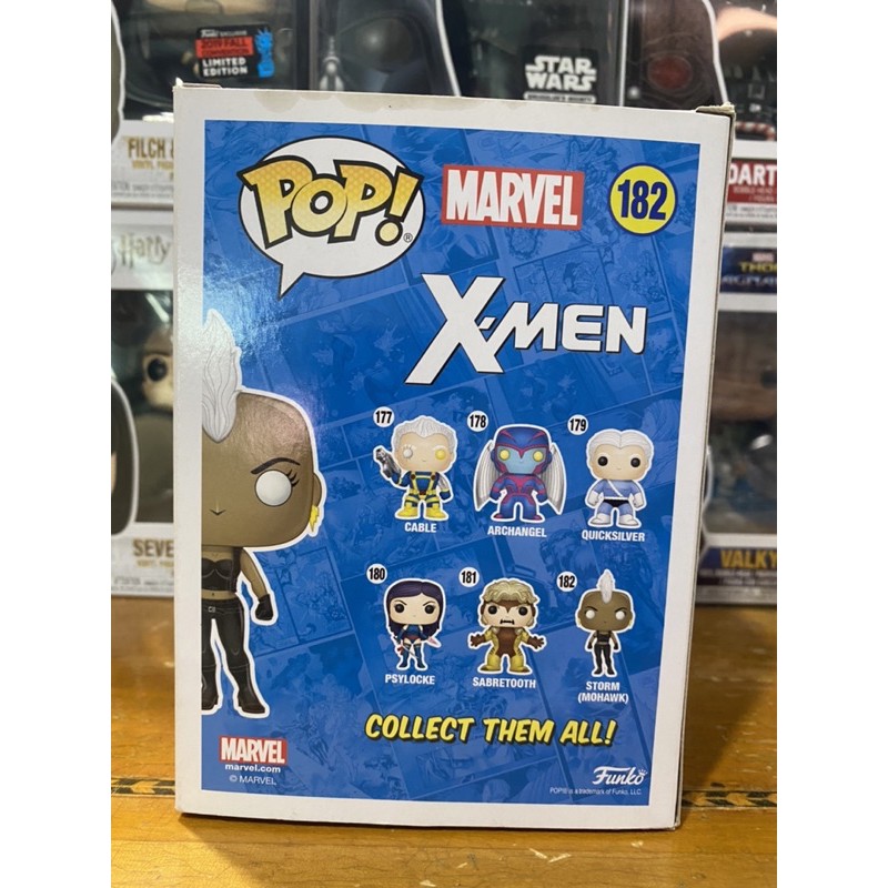 Funko Pop Storm (Mohawk) X Men Marvel #182 กล่องมีตำหนิเล็กน้อย ...