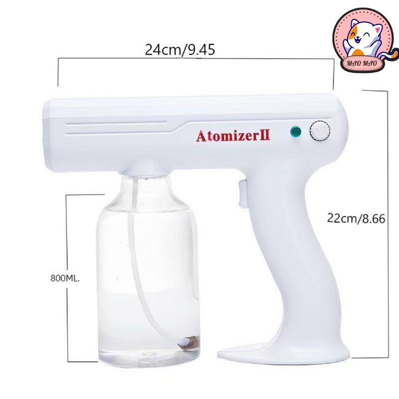 (พร้อมส่ง)เครื่องพ่นน้ำยาฆ่าเชื้อ Atomizer II - maomao6395 - ThaiPick