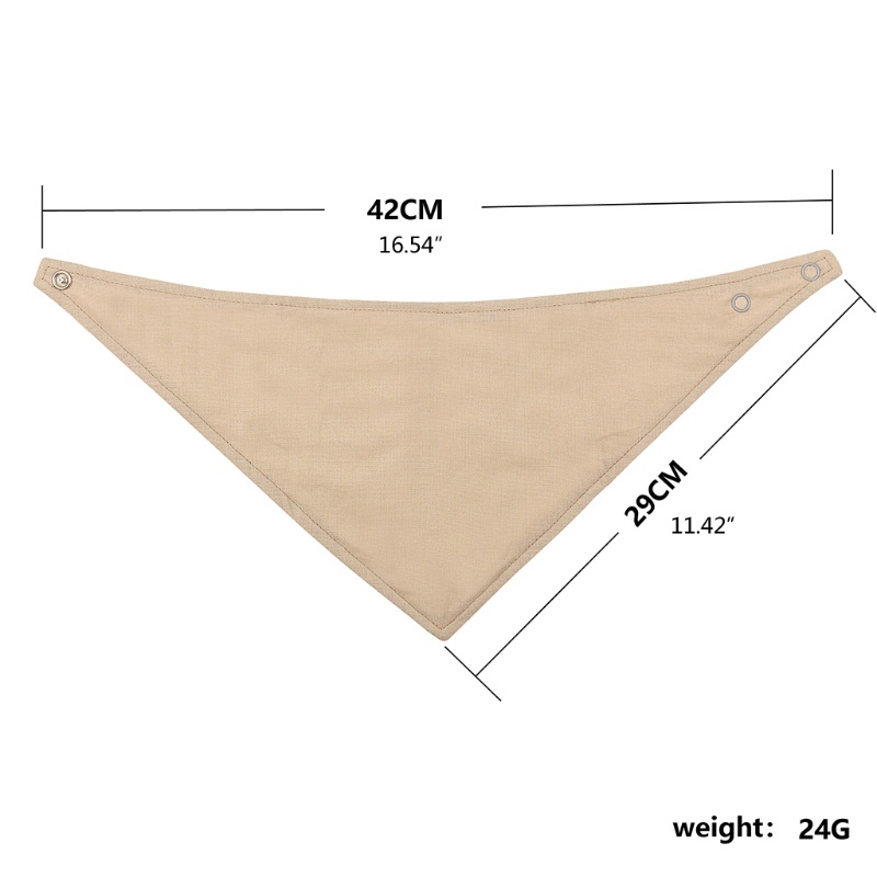 Wmmb ผ้ากันเปื้อนผ้าขนหนูผ้าฝ้ายทรงสามเหลี่ยมสีพื้นสําหรับเด็กทารกแรก ...