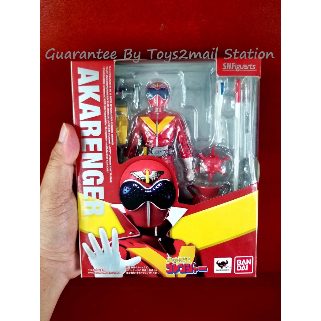 เหมา หรือ แยก RARE BANDAI S.H.Figuarts SHF SENTAI RED RANGER JP HK ของ ...
