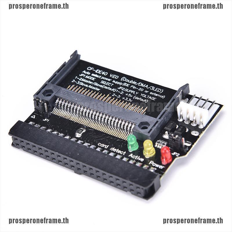 prosperxcod compact flash cf to 3 . 5 female 40 pin ide อะแดปเตอร์แปลงสายเคเบิ้ลขนาดกะทัดรัด ...