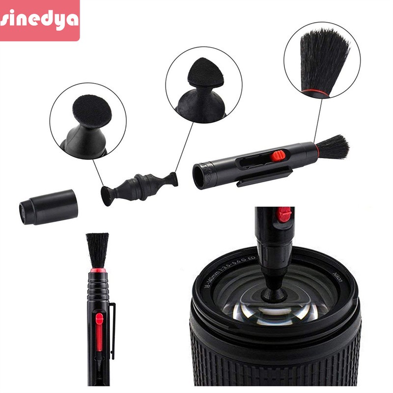 SD 5 ชิ้นเซ็ตชุดทำความสะอาดเซ็นเซอร์เลนส์ DSLR ชุดทำความสะอาดกล้อง ...