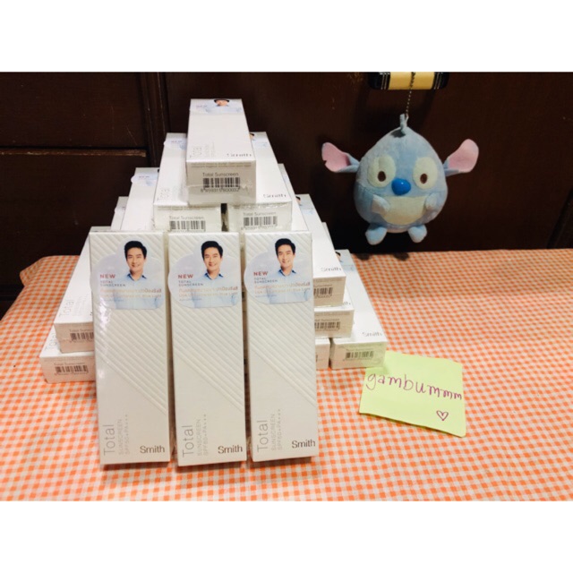 สินค้าล็อตใหม่ล่าสุด ผลิต 032022 Smith total sunscreen SPF50PA 30g ...