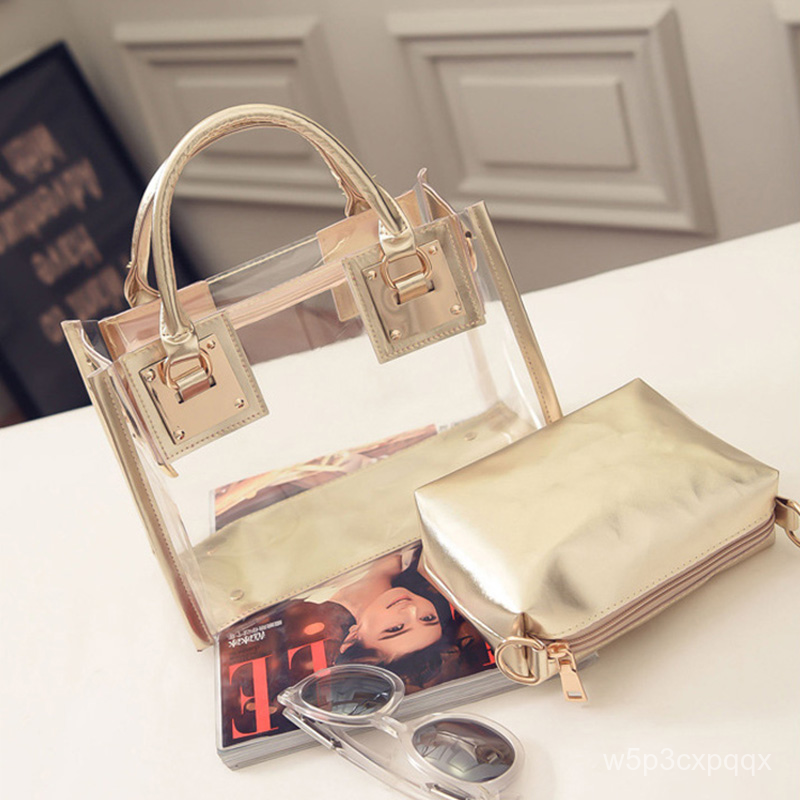 Womens Bag Crystal Transparent Jelly Fashion Wallet Casual Fashion ...