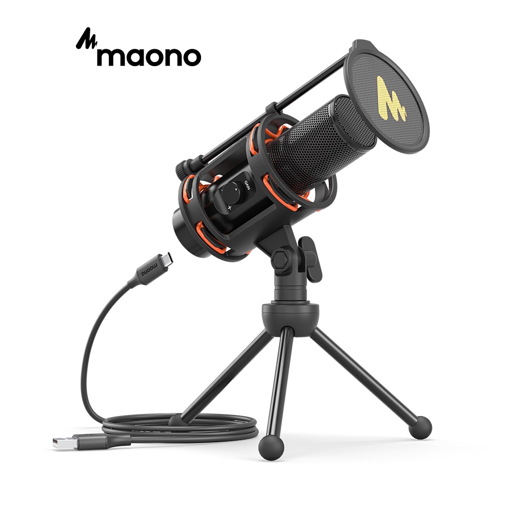 Maono AU-PM471TS USB Microphone Gaming Microphone Computer Mic ไมโครโฟน ...