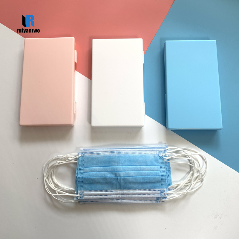 Portable Flat Plastic Box Hygienic And Safe Storage Box Cotton Cover ...