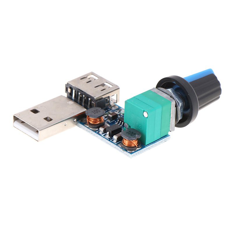 1Pc 5V To 12V USB Fan Speed Controller Switch Fan Speed Regulator ...
