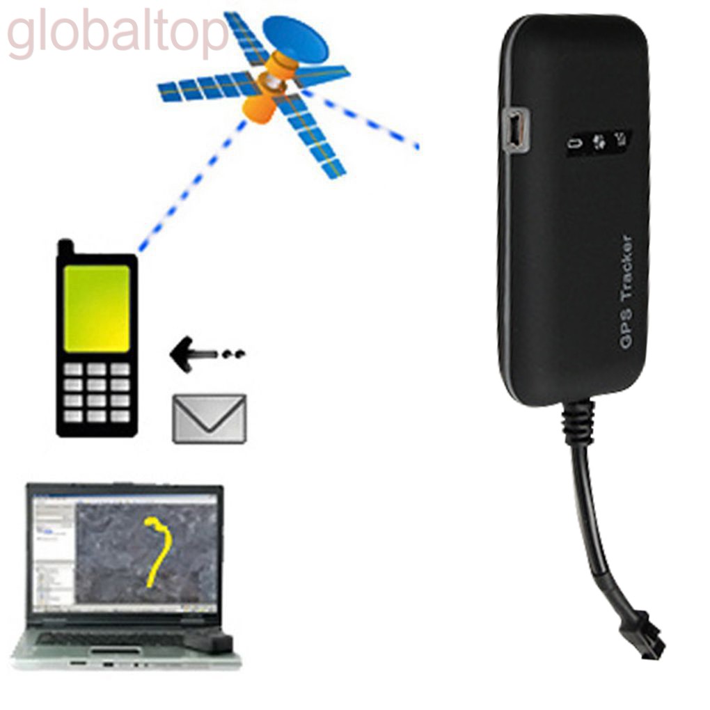 GT02A Electric Car Motorcycle Tracker Locator Positioner GPS/GSM ...