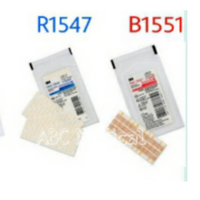 3m steri-strip สีขาว 3m steri-strip B1551 6 mm x 75 mm สีเนื้อR1547 ...